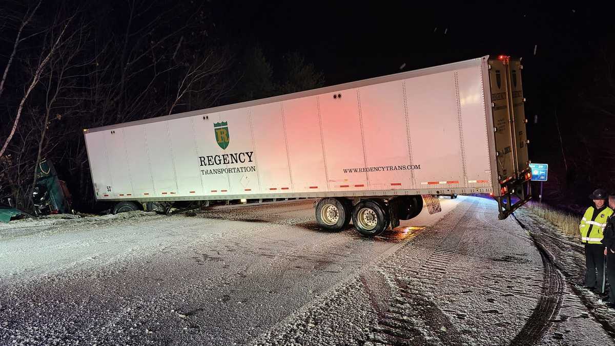No injuries reported in tractor-trailer crash on I-93 South ...